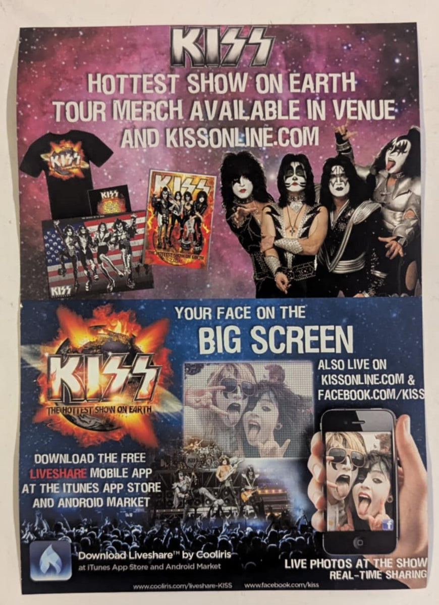 KISS Eric Singer Personally Owned HOTTEST SHOW ON EARTH TOUR USB PROMO ...