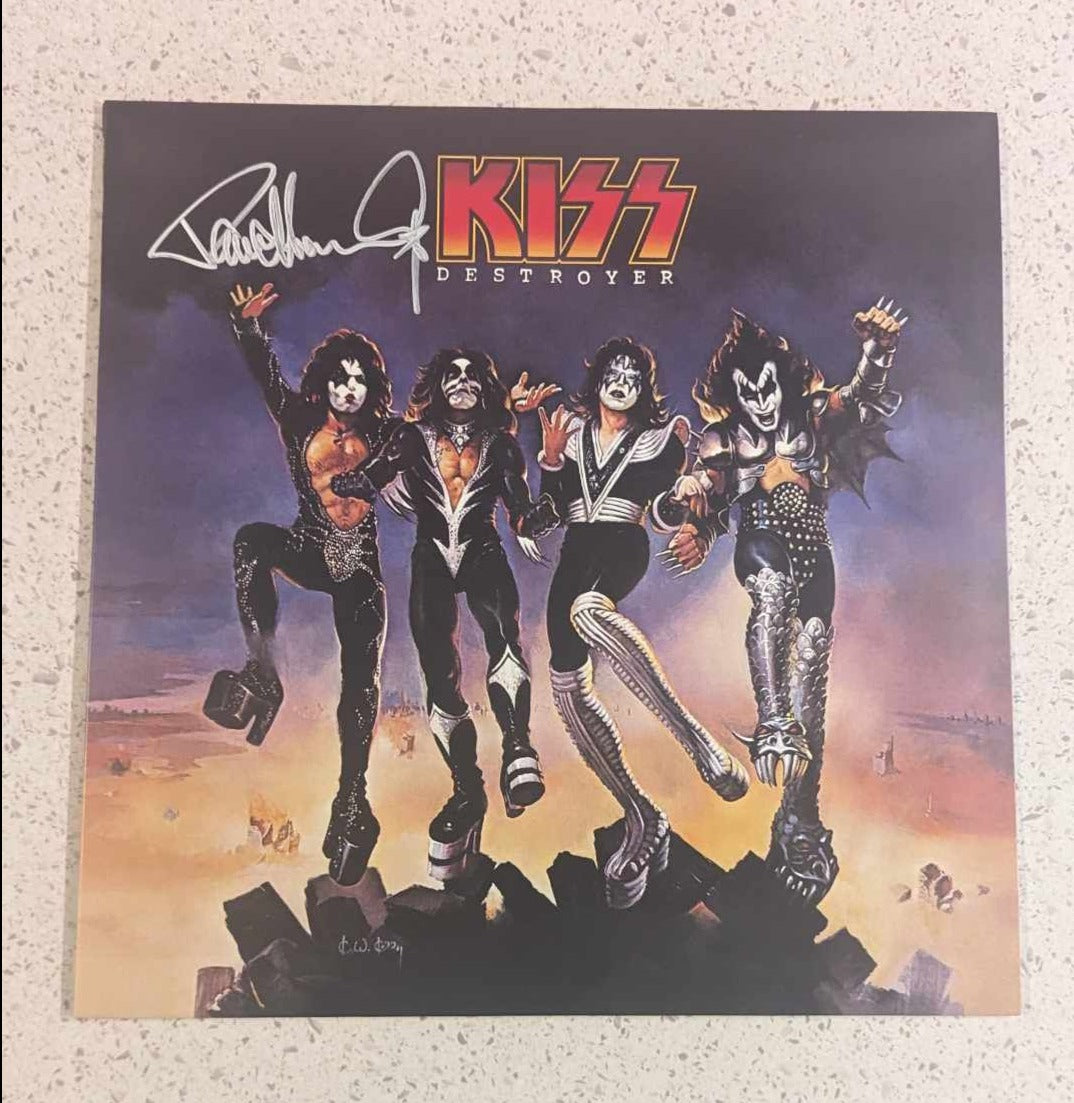 KISS PAUL STANLEY signed DESTROYER LP Autograph – KISS Haven