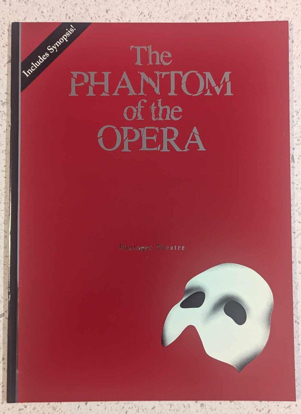 KISS PAUL STANLEY PHANTOM OF THE OPERA Program Book – KISS Haven