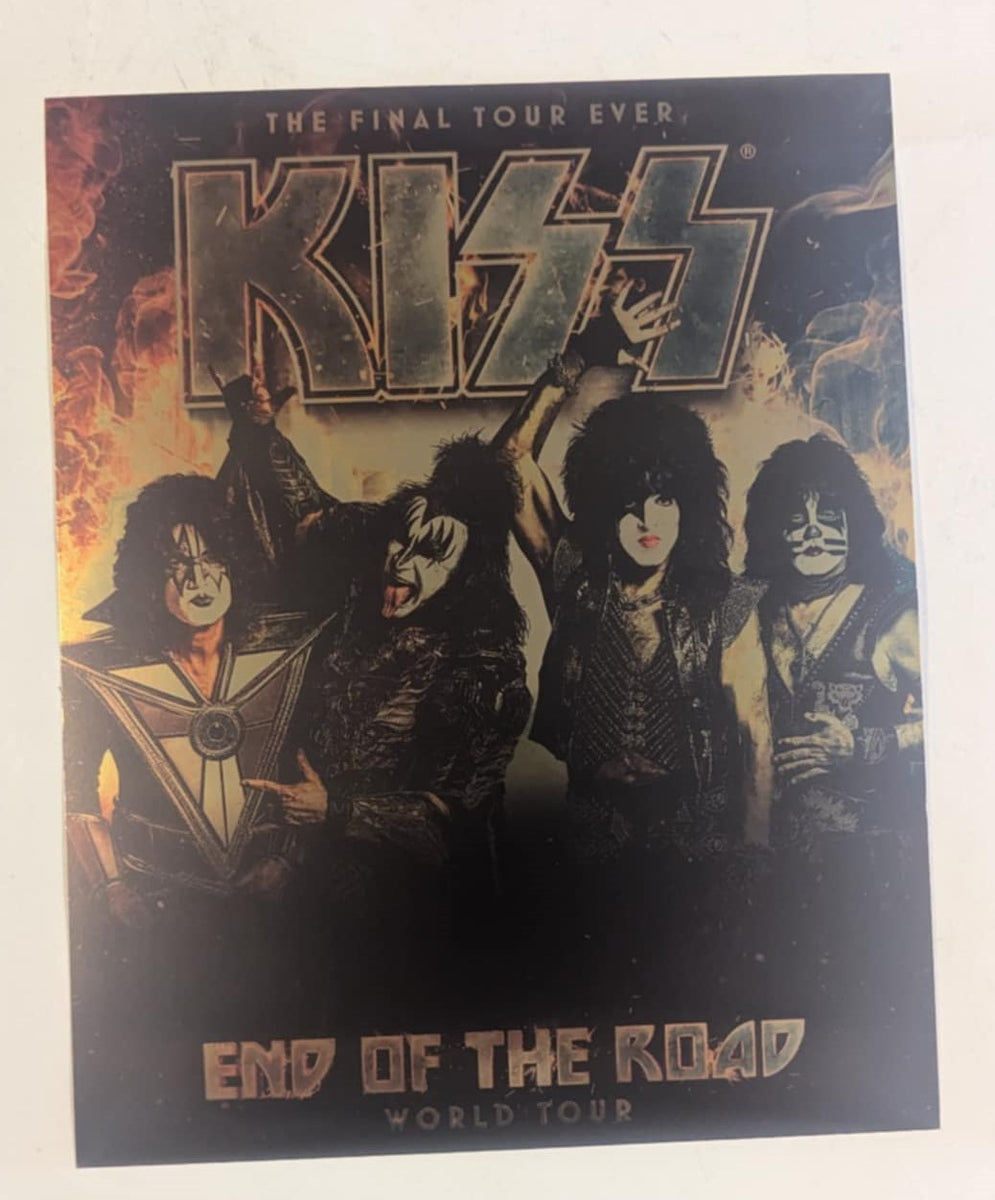 KISS Eric Singer EOTR Promo VIP 8 x 10 unsigned Personal Collection ...