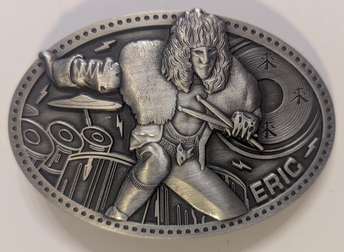 ERIC CARR UNMASKED Silver Belt Buckle KISS – KISS Haven