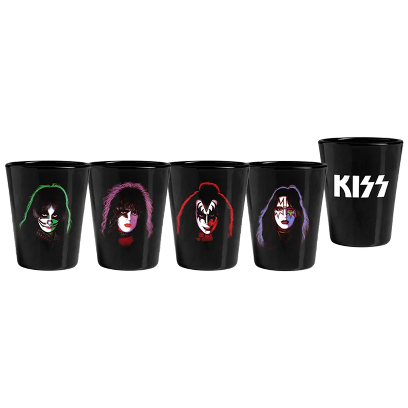 KISS KISSOnline Ex SOLO SHOT GLASS SET Sealed New – KISS Haven