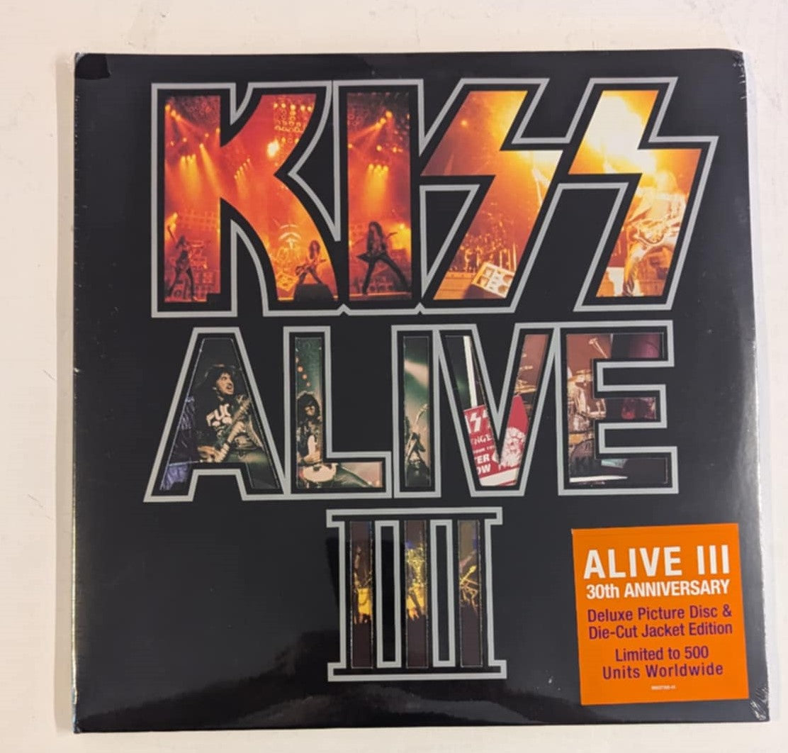 KISS ALIVE III Picture Disc KISSOnline Ex NEW Scratch & Dent NEW SEALE ...
