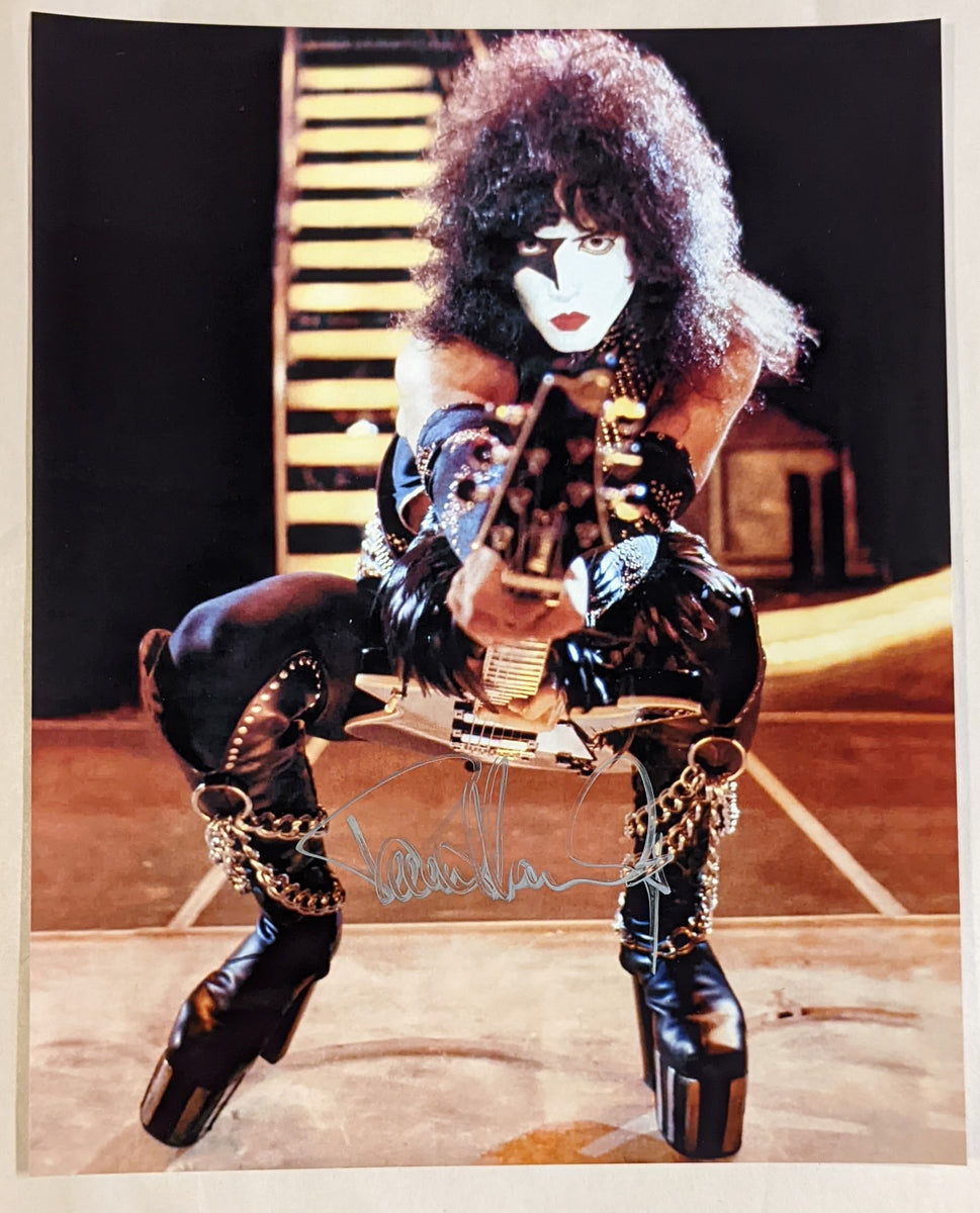 KISS PAUL STANLEY signed 8 x 10 Photo ALIVE II era Autograph – KISS Haven