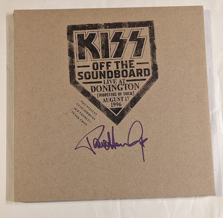 KISS PAUL STANLEY signed OFF THE SOUNDBOARD DONINGTON KISSOnline EX ...